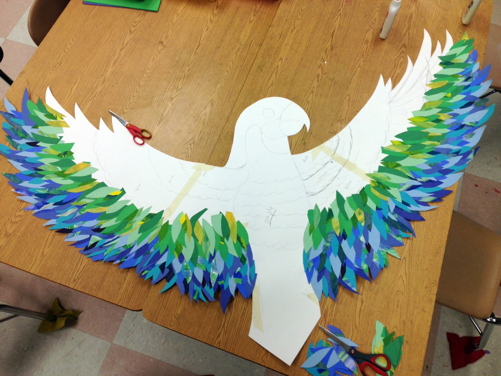 Willy Whiskers: The Adventures of an Elementary Art Teacher: Macaw ...