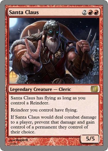 Goblin Artisans: CCDD 122517—Rudolph the Red-Nosed & Santa Claus