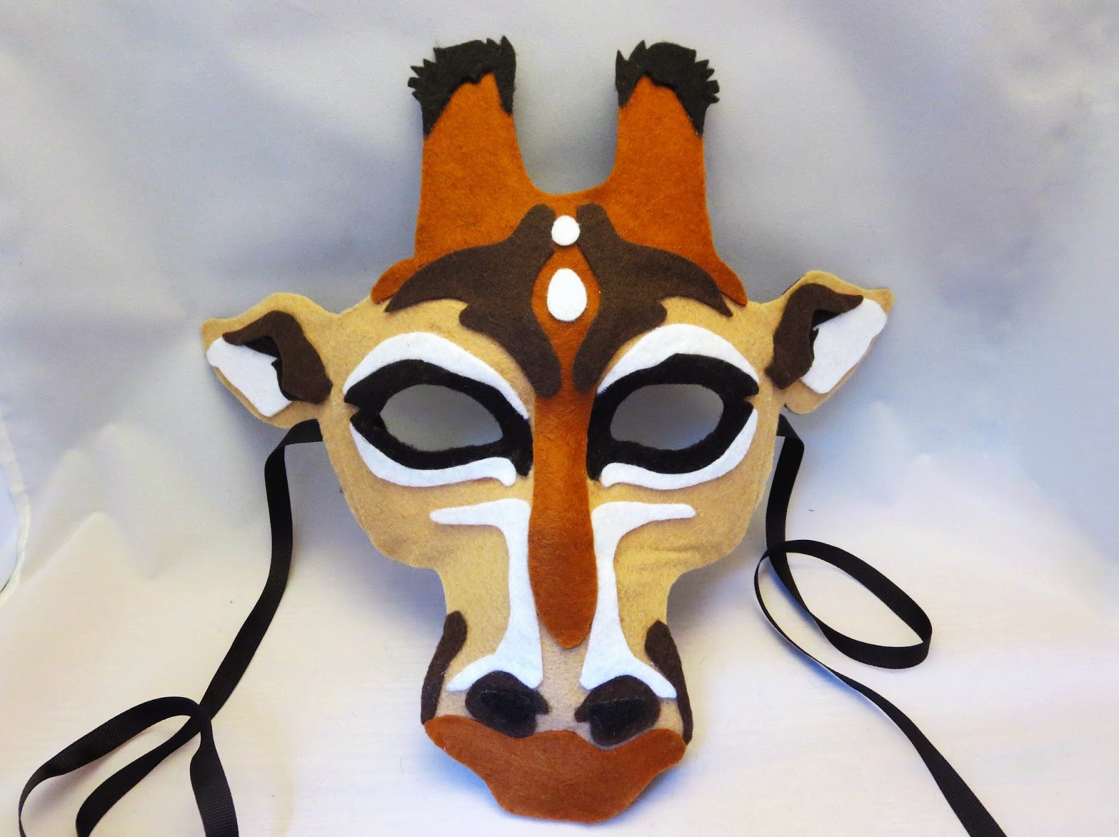 Wedding Felt Animal Masks
