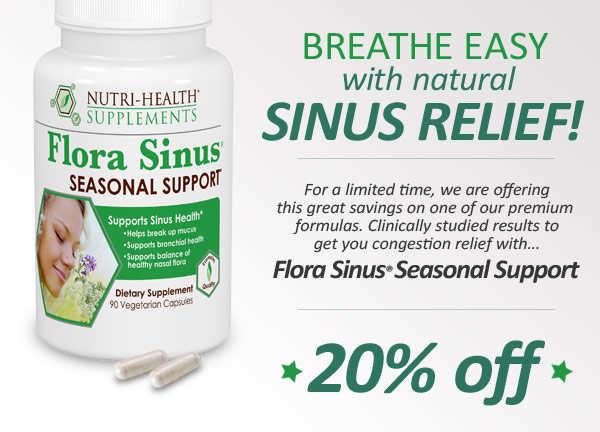 Notes on Things and Stuff: Flora Sinus: The Natural Solution to Sinus ...