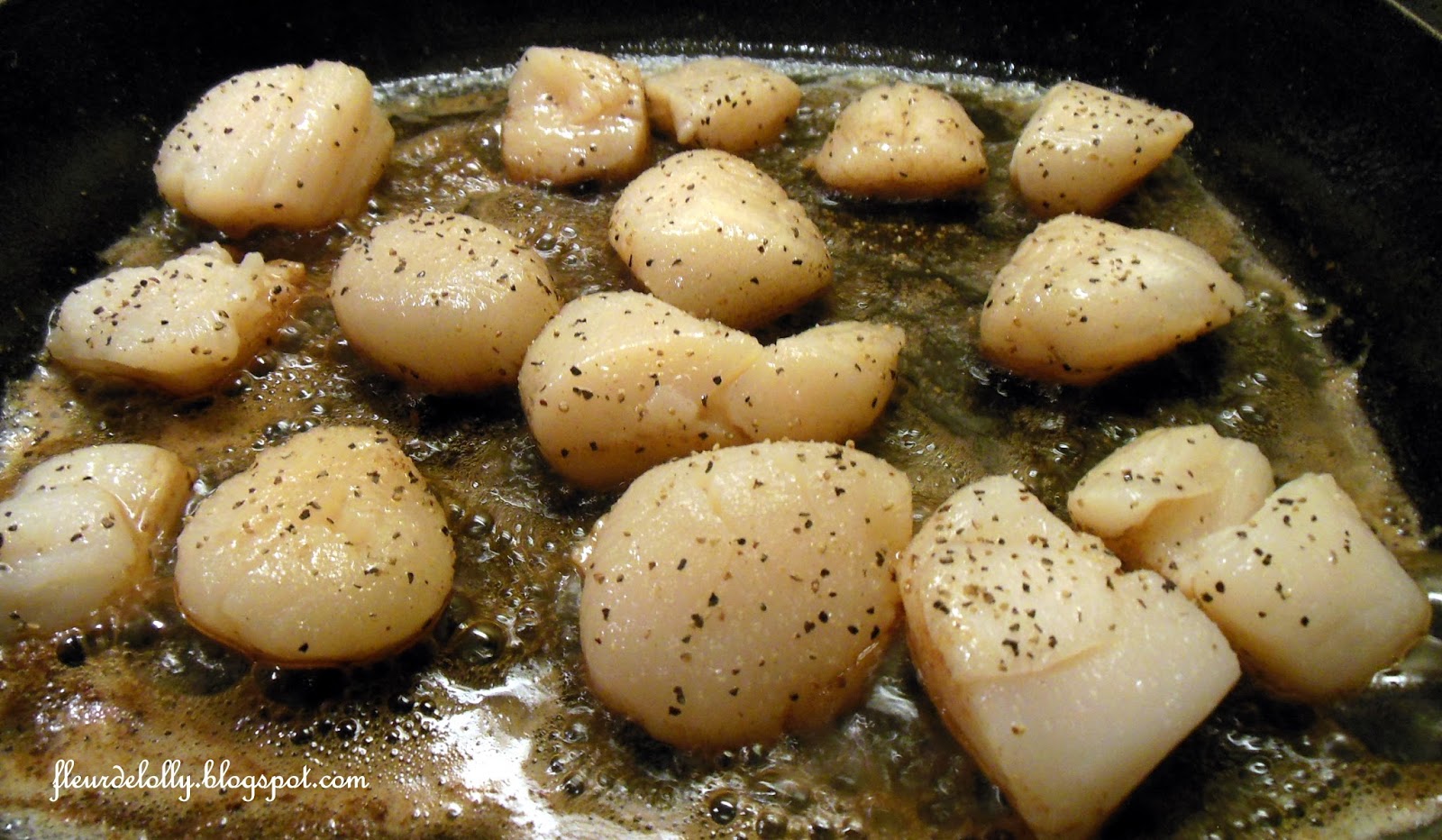 Fleur de Lolly: Surf & Turf (Seared Scallops / Filet Mignon with ...