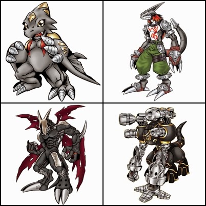 BlackMonodramon Line BlackSuijinmon ~ MEU×DIGIMON