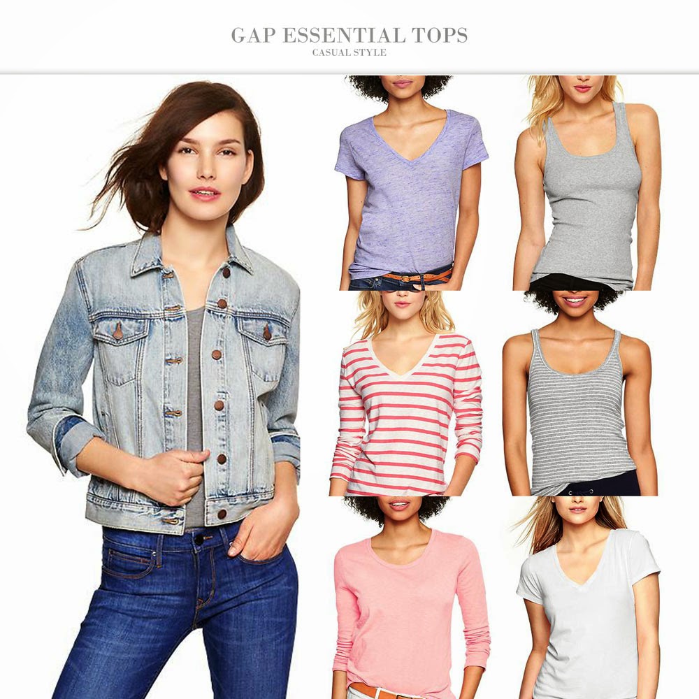 Rachealruth / barleyavenue: FASHION - Gap Essential Tops