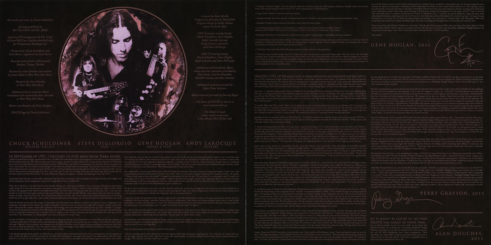 1993 Individual Thought Patterns - Death - Rockronología