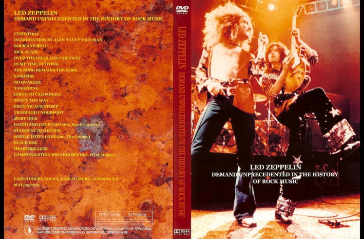 T.U.B.E.: Led Zeppelin - 1975-05-25 - London, UK (DVD pro-shot DL)