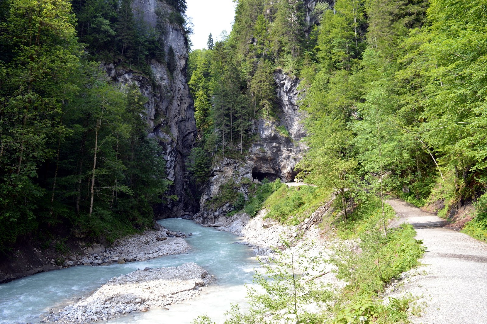 Una visita alla gola di Partnachklamm a Garmisch - Montagna di Viaggi