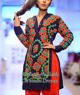 Beautiful Sindhi Dresses For Women & Traditional Sindhi Dress Designs ...