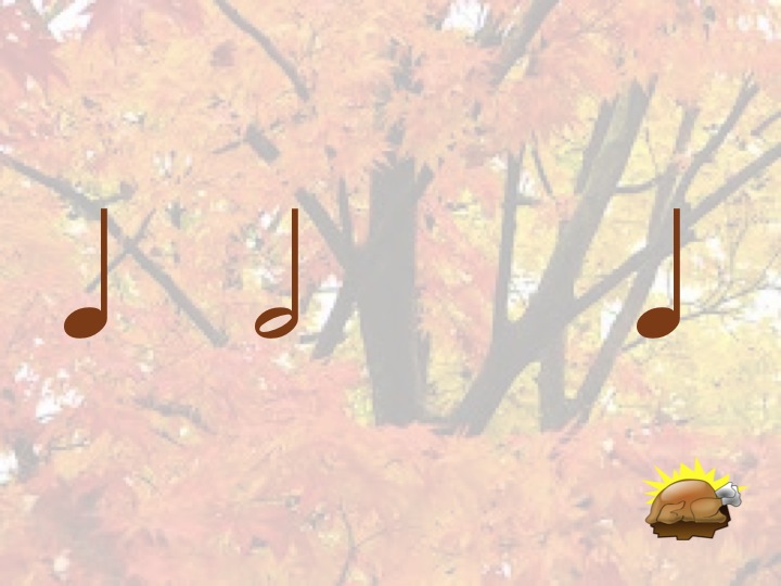 Turkey Rhythm Game - Music a la Abbott - Amy Abbott - Kodály Inspired ...