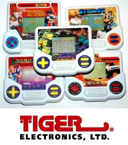 Omnibot-Retro gaming: Tiger handhelds