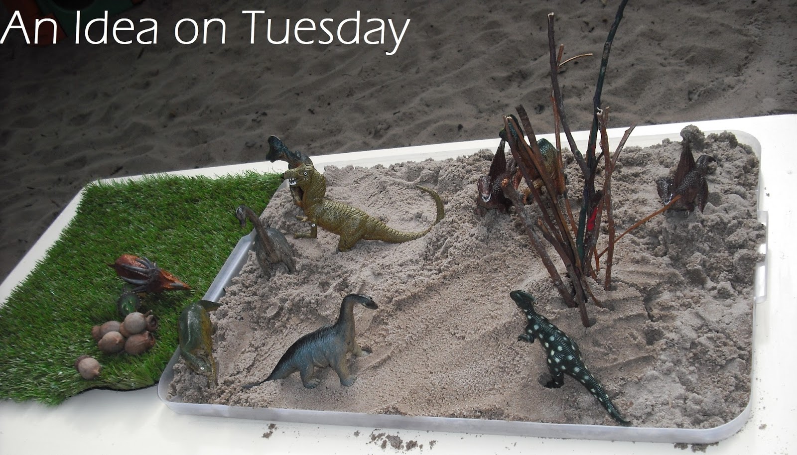 An idea on Tuesday: Dinosaurs on Tuesday