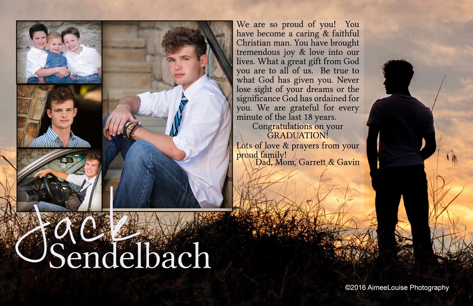 AimeeLouise Photography: Class of 2016 Senior Tribute Pages