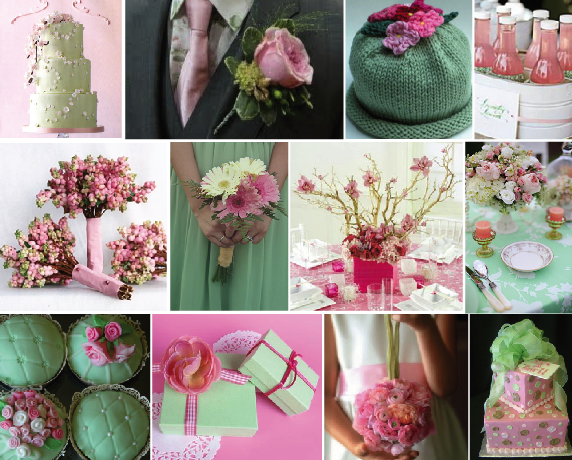 Ideas by Andrea: Spring Event Color Combinations - Part 1