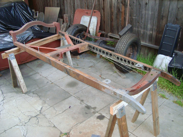 The Hot Rod Disorder™: Boxing My Model A Frame