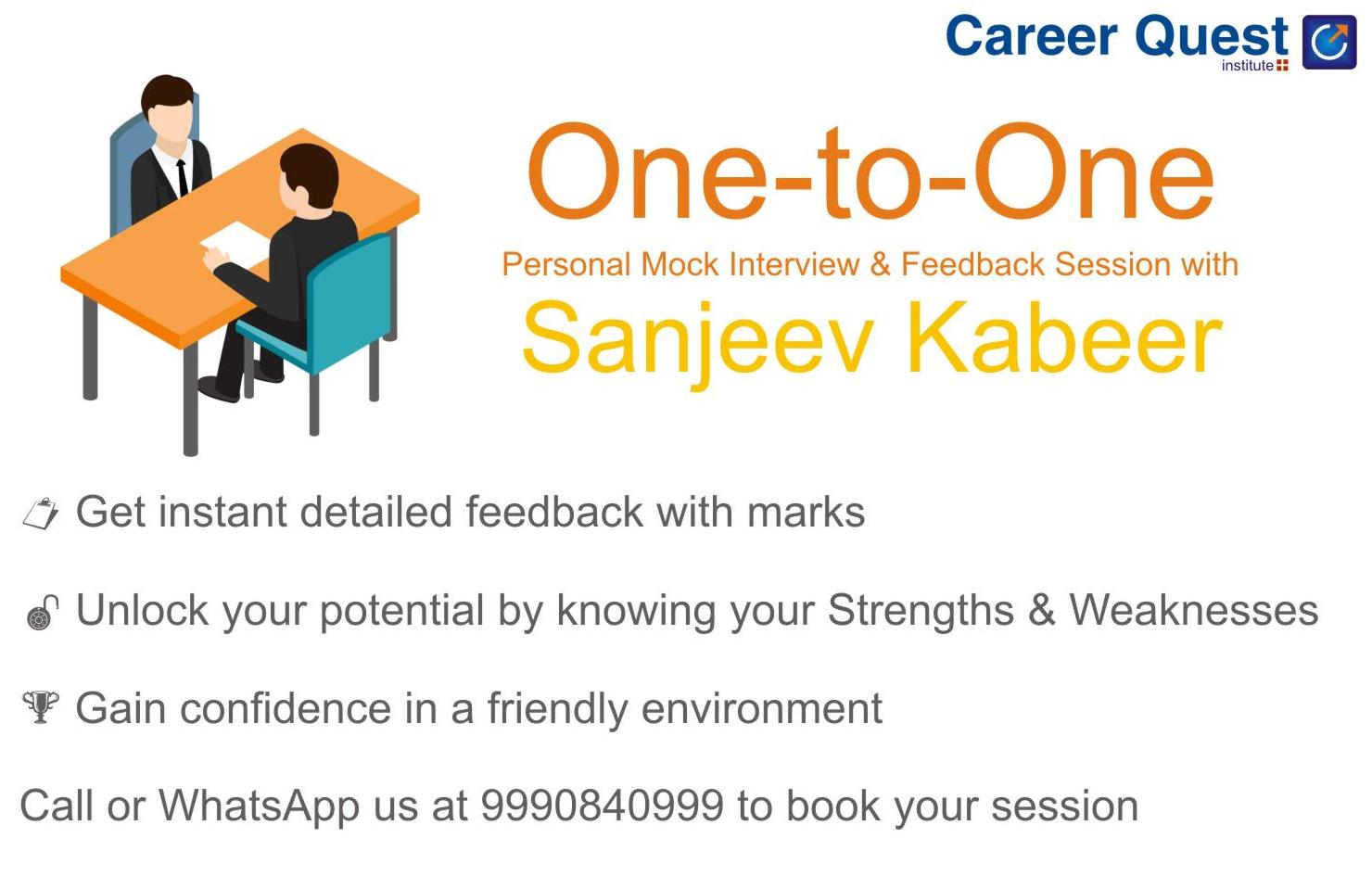 Official website Career Quest Interview Coaching: Mock Interview Session