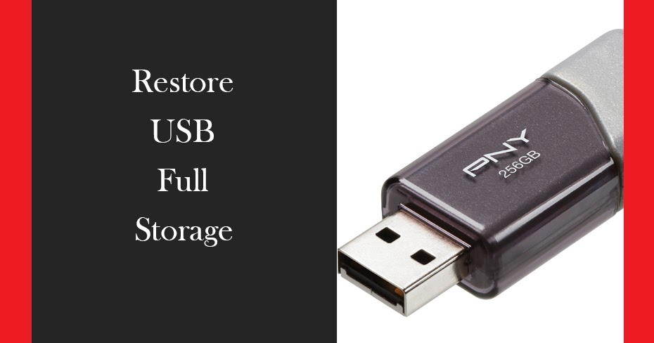 Restore USB full storage - Rio Techs