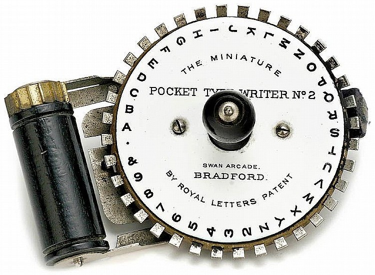 oz.Typewriter: Jean Alfred Hitter's Pocket Typewriter