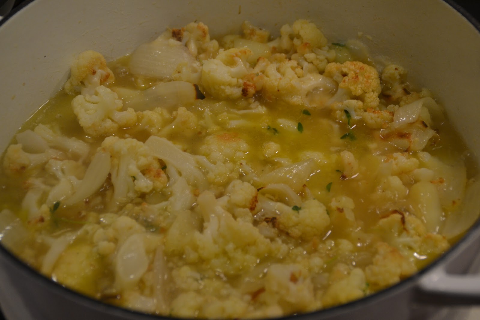Lento: Age Old Cure For Cauliflower Ear: Cauli Soup