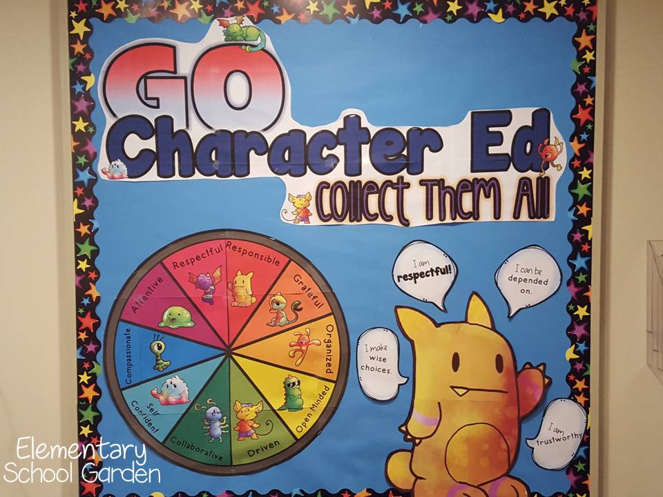 Elementary School Garden: Go Character Education - Teaching Positive ...