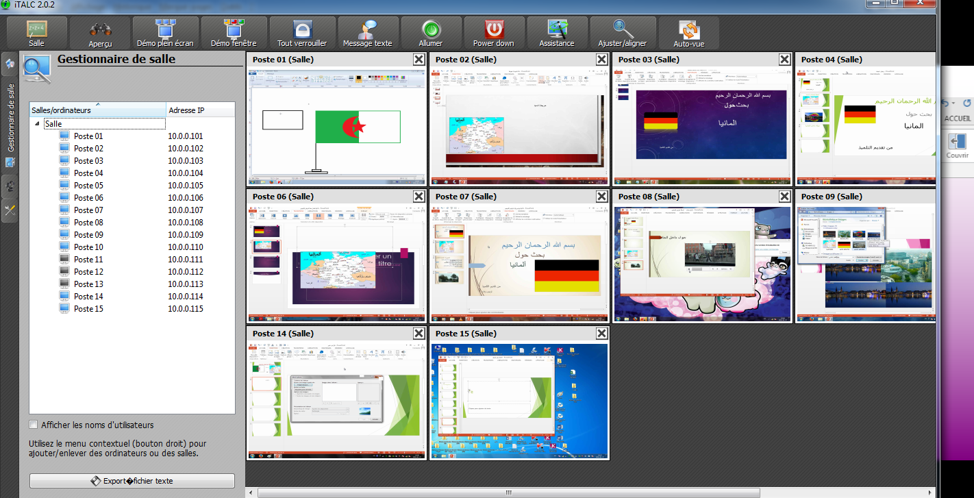 [حصريا] شرح برنامج تسيير القسم iTALC classroom management ~ معلوماتية ...