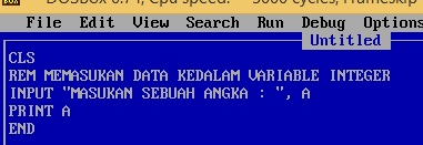 AS Tutorial: STATEMENT DAN STRUKTUR KENDALI PADA QBASIC