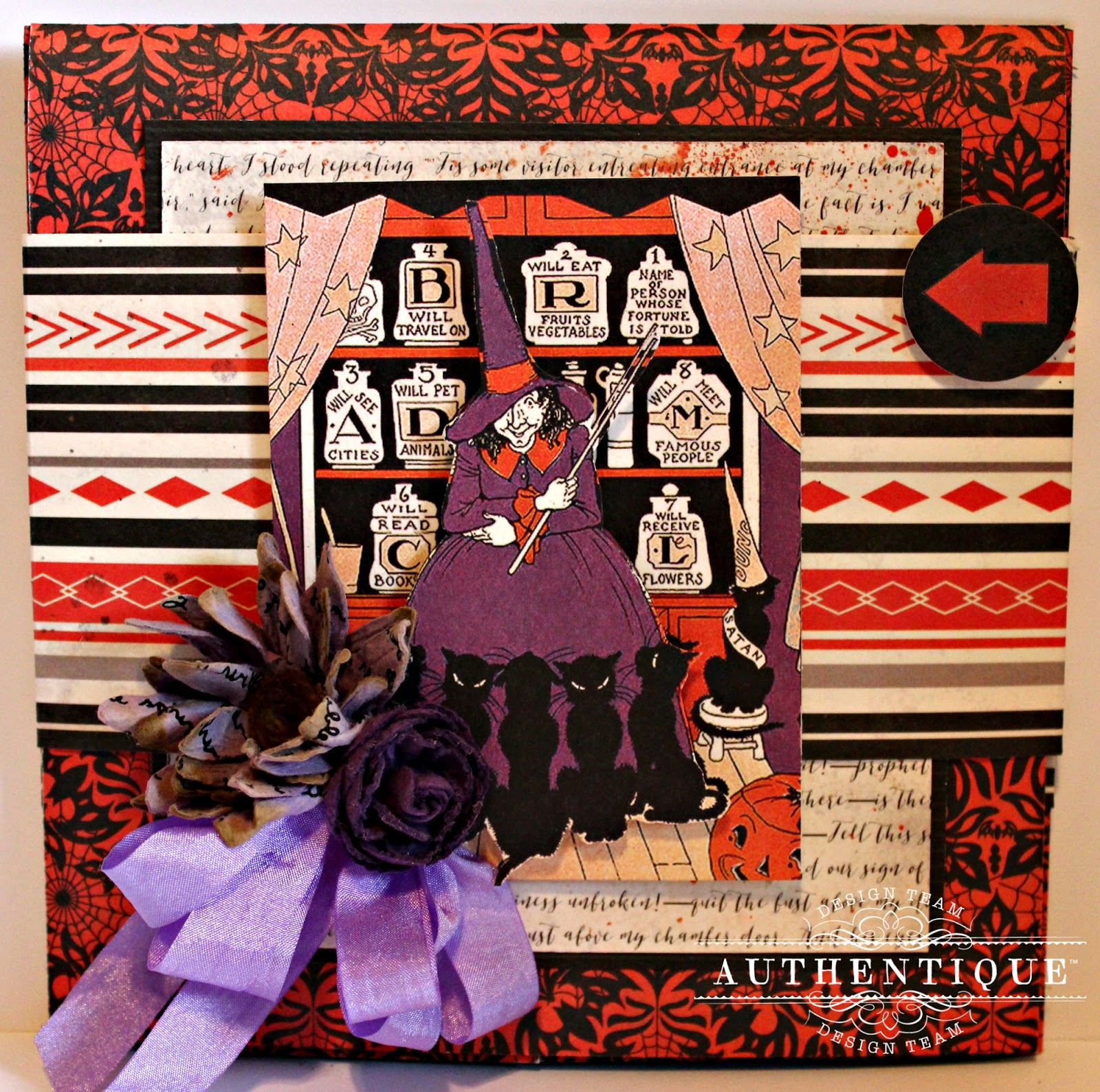 Pam Bray Designs: A Girl with Flair: Bewitched Invitaion and Magnet ...
