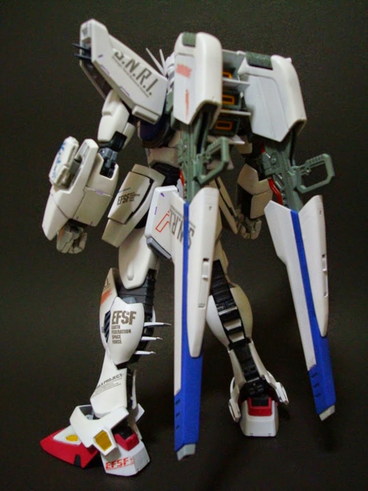 Gundam Family: MG 1/100 F91 Gundam F91 Custom Build