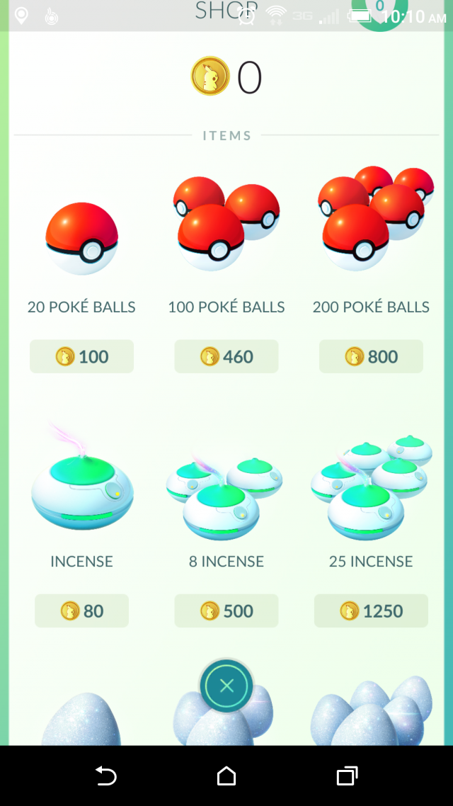 Objetos o items que dispones en Pokemon Go | Pokemon Go