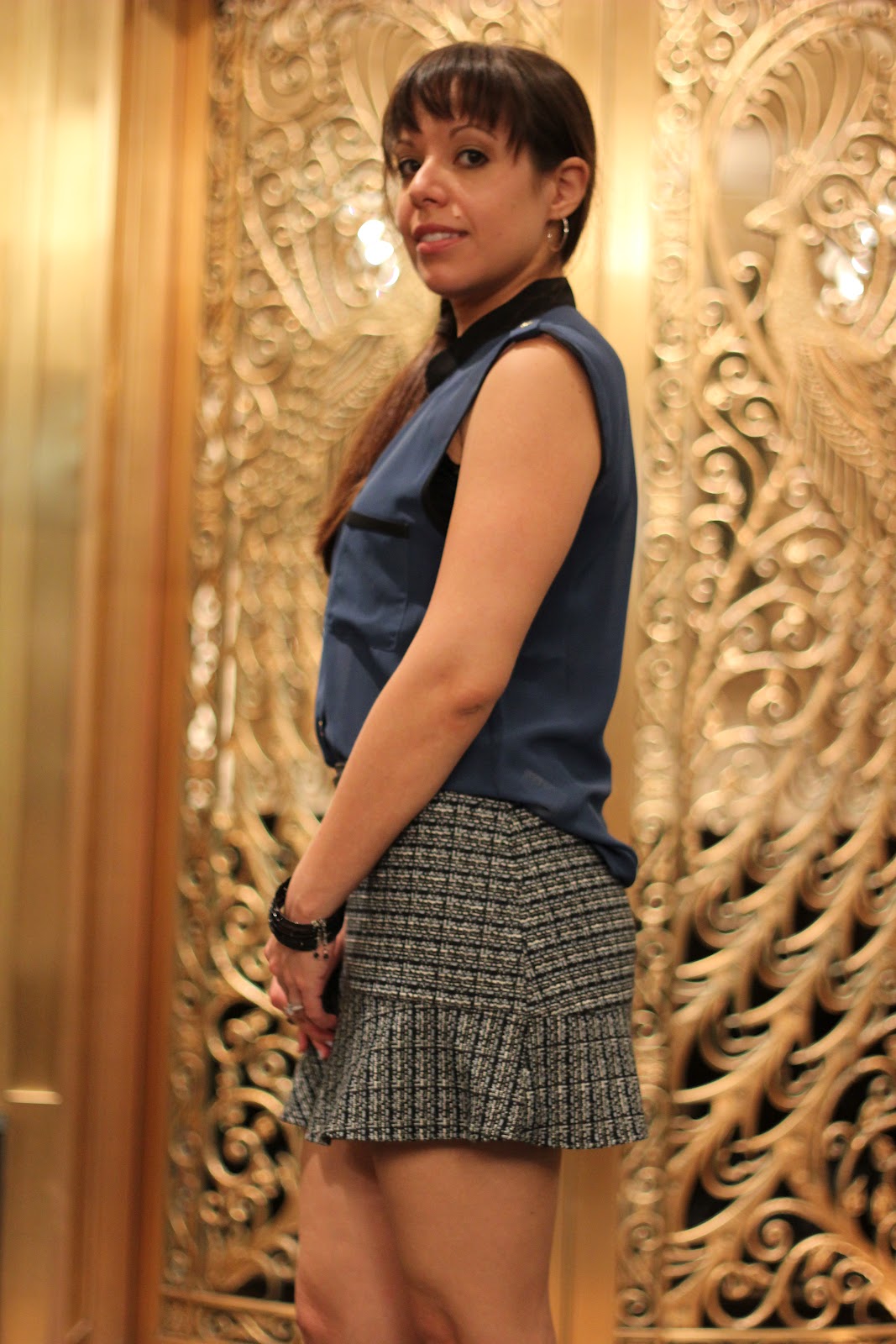 Iris Focused on Fashion: Micro Mini: The Thrifty Tweed Skirt