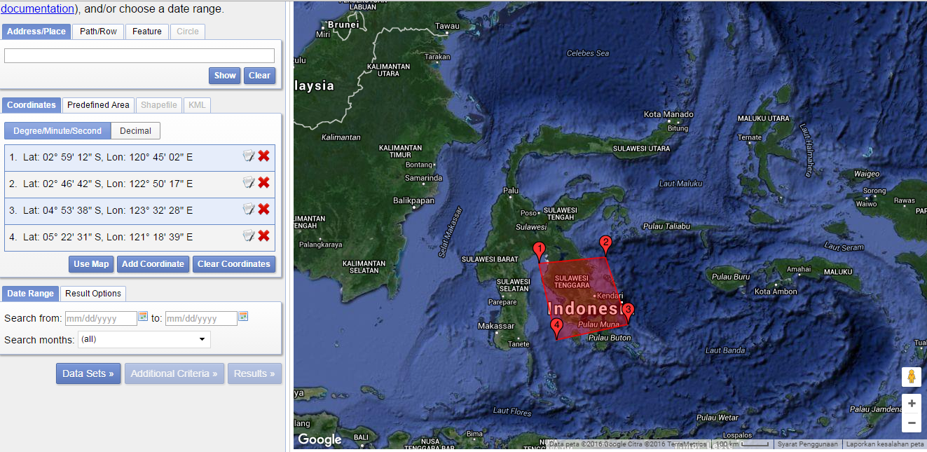 Cara Download Citra Landsat 8 - Belajar Arcgis