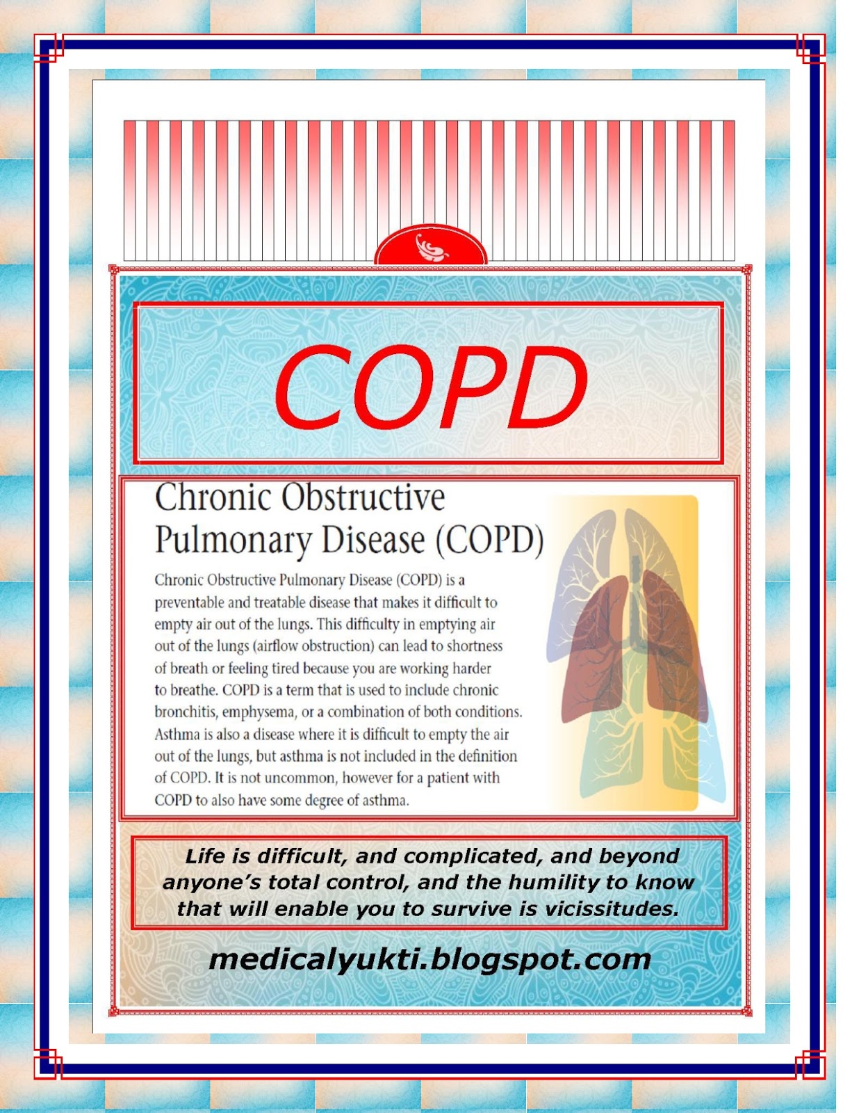 Chronic Obstructive Pulmonary Disease - Medical Yukti