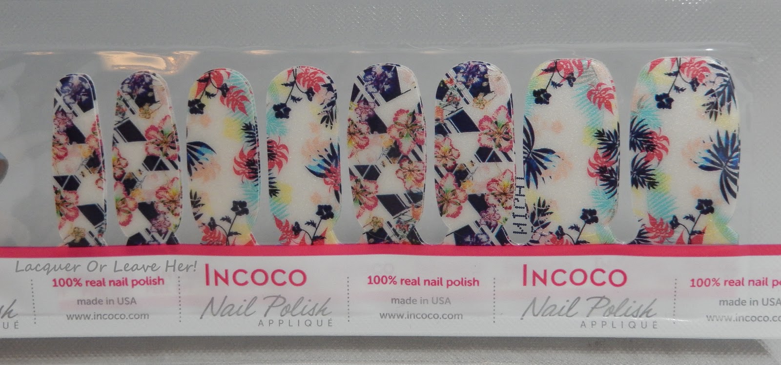 Lacquer or Leave Her!: Trio of manicures: Incoco's Tropical Escape ...