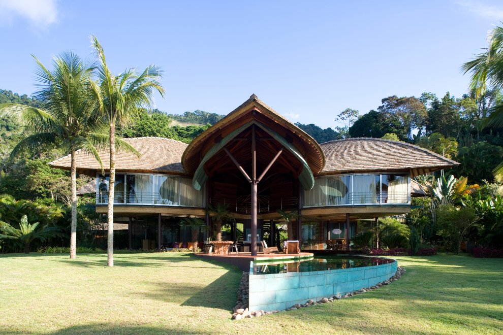 Beautiful Tropical House Design, Rio de Janiero, Brazil: Most Beautiful ...