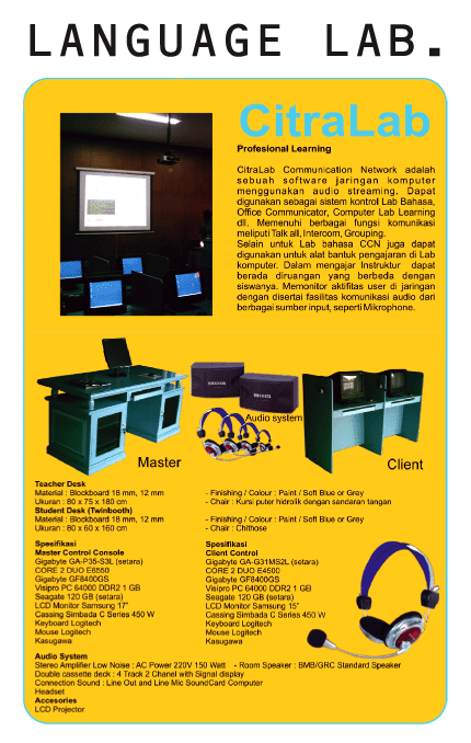 LABORATORIUM DAK - MODERN LANGUAGE LABORATORY - DIGITAL MULTIMEDIA ...