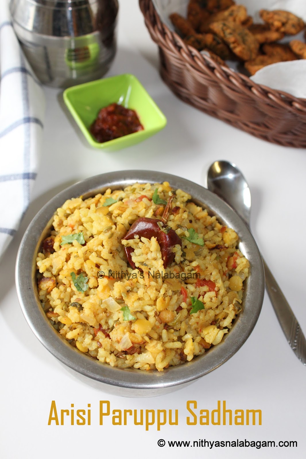 Arisi Paruppu Sadam |Nithya's Nalabagam