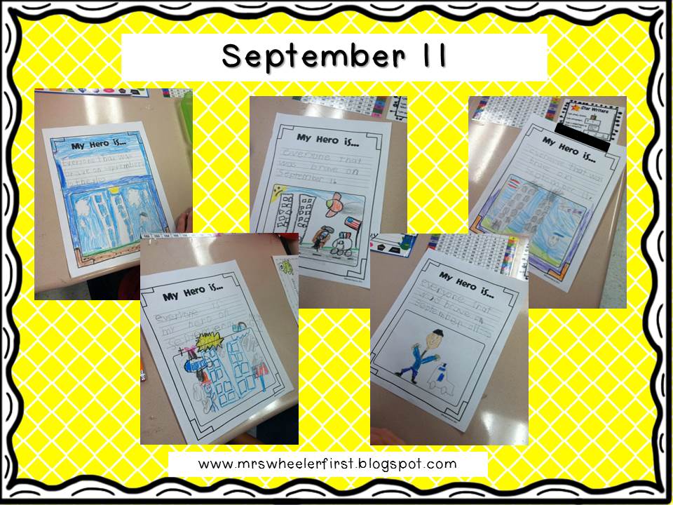 Mrs. Wheeler's First Grade Tidbits: September 11
