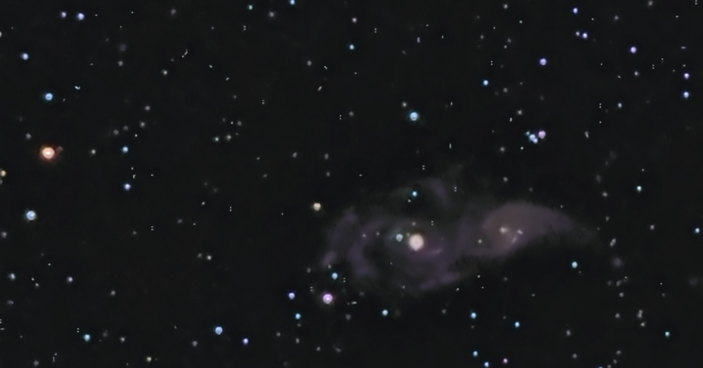 The Jodrell Plank Observatory: NGC 2207 and IC2163 Interacting Galaxies ...