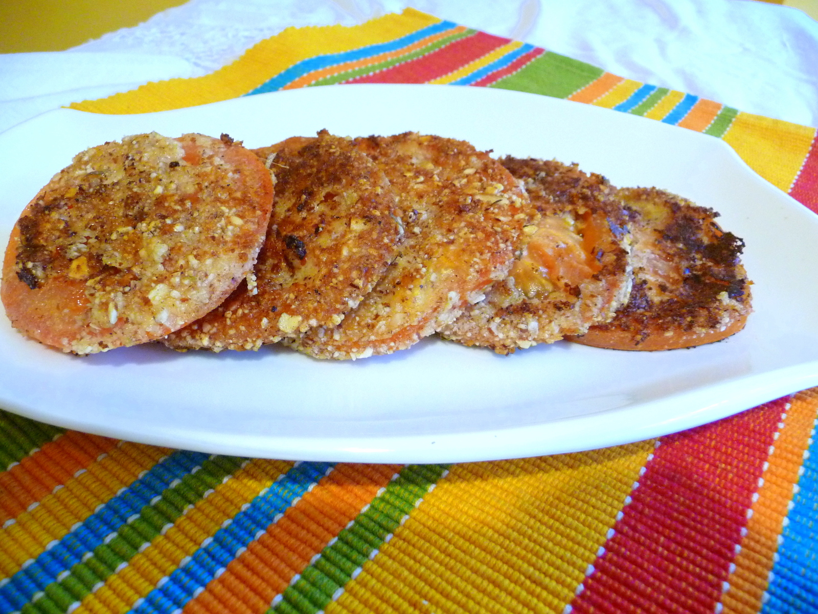 "BREADED" FRIED TOMATOES