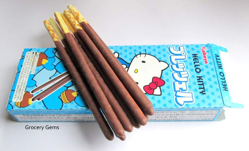 Grocery Gems: Hello Kitty Pocky style snacks (Oyatsu Cafe)