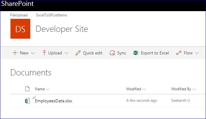 Microsoft Power Platform, SharePoint, Azure, AWS, Google Cloud, DevOps, AI, ML: Read excel data ...