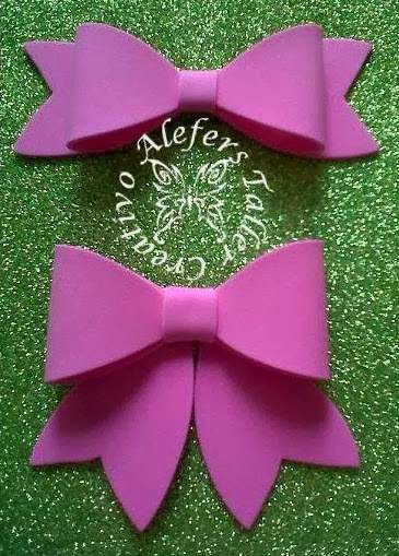 ALEFERS TALLER CREATIVO.: LAZOS EN FOAMI