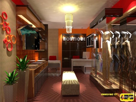 Desain Interior Butik Simple Sederhana Murah
