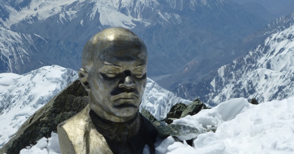 A Baroque Lenin: Lenin Peak (the highest Lenin bust in the world, in ...