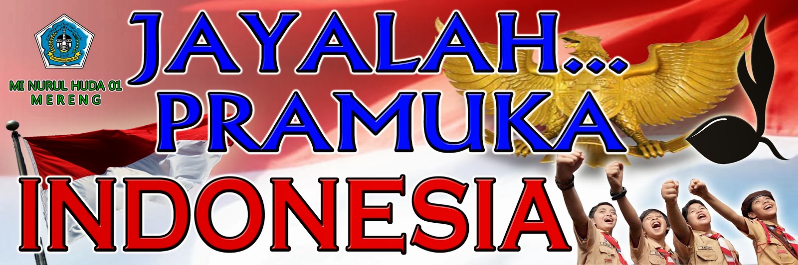47+ Ide Contoh Banner Gudep Pramuka, Background Baner