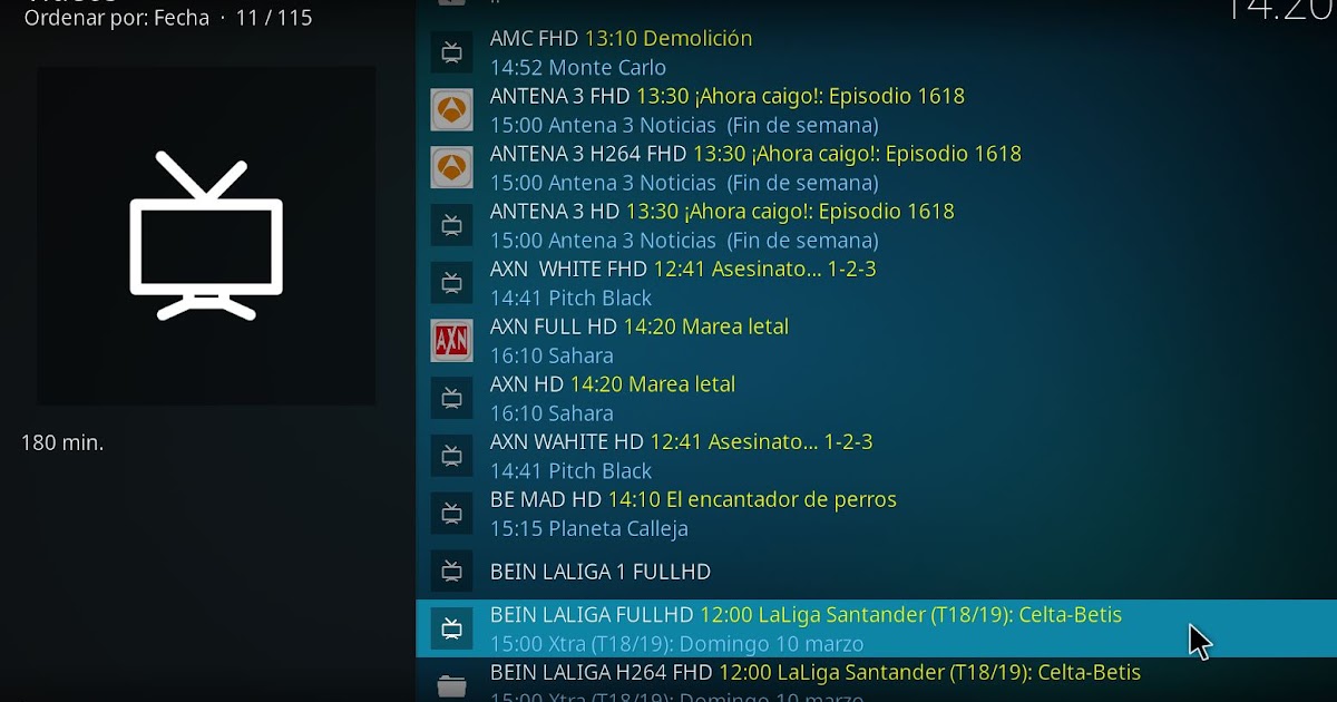 IPTV RECORDER 0.0.112 - PLUGINSXBMC
