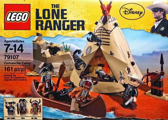 The Lego King: Lego The Lone Ranger sets Cavalry Builder Set, Comanche ...