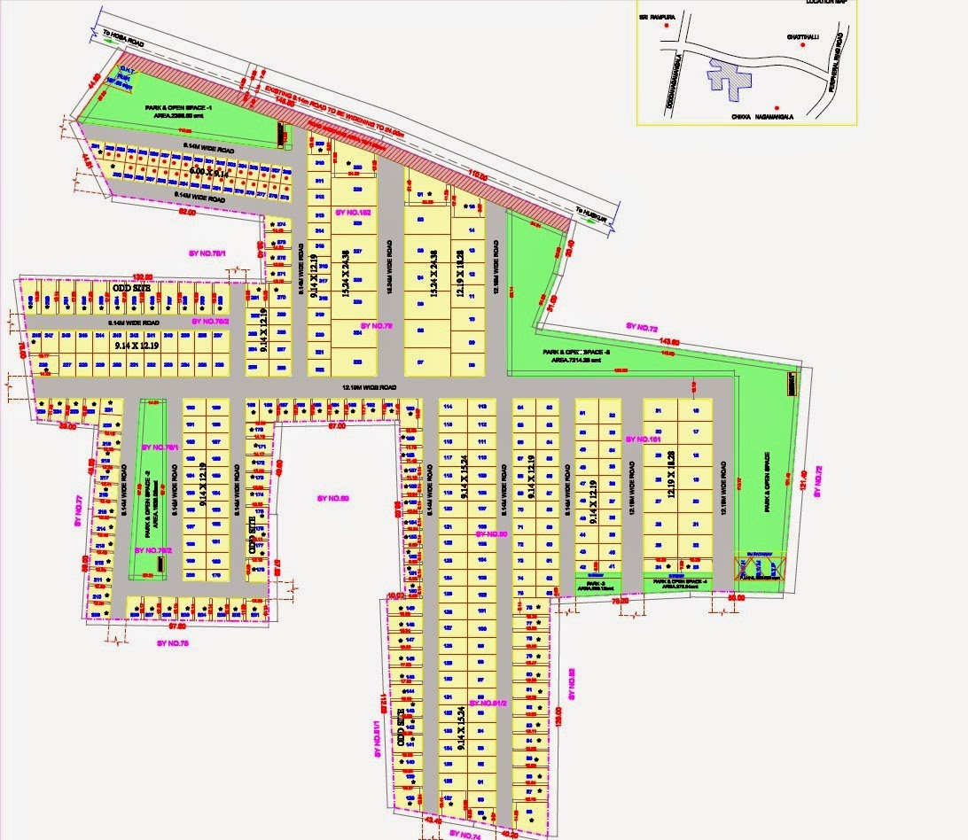 BDA Approved Sites - Sunny Green Woods Near Electronic City,Bangalore ...