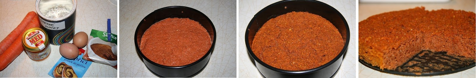 Dobroty od Adele :): Mrkvový koláč (celý koláč 528 kcal)