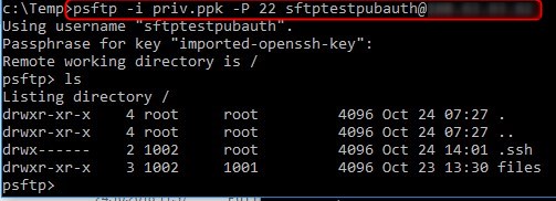 Integration stuff: Setting up SFTP public key authentication Integration stuff: Setting up SFTP public key authentication