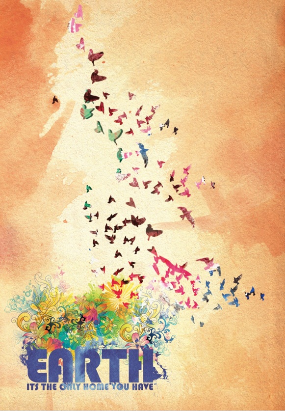 La Vie Digitale: Environmental Awareness Posters