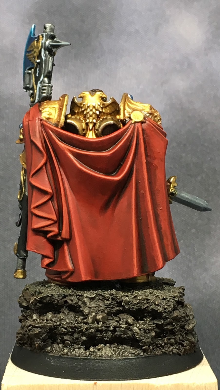 262nd Death Korps of Krieg: Custodes Shield-Captain w/Ax to DONE